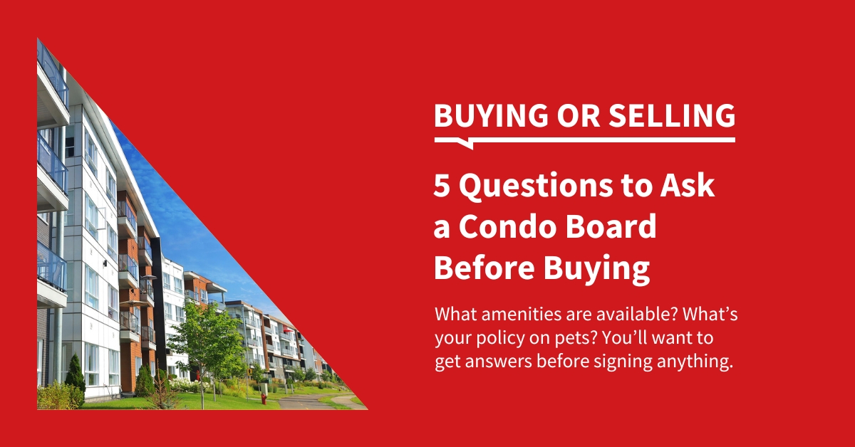 5 Questions to Ask a Condo Board Before Buying